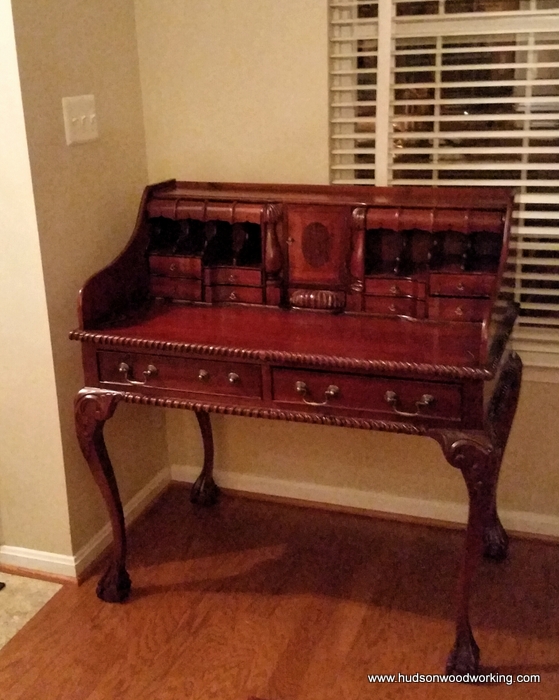 Secretary Desk – Hudson Woodworking & Restoration